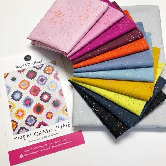 Radiate Quilt Kit – Coneflower Quilt Co