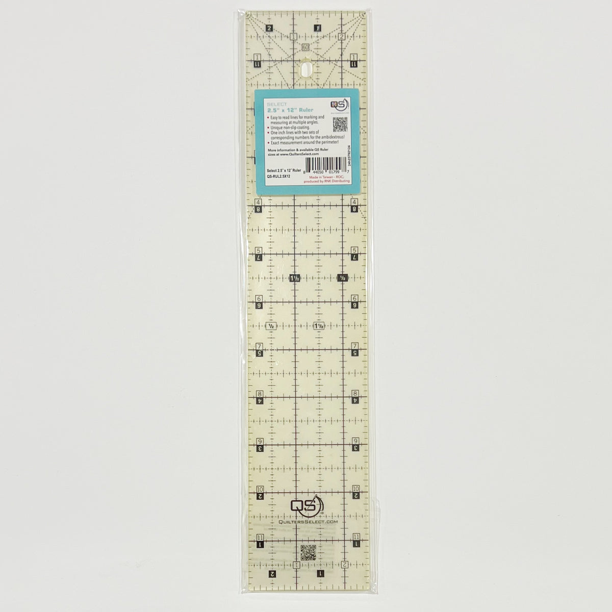 Quilter's Select 2.5 X 12 Inch Ruler – Coneflower Quilt Co