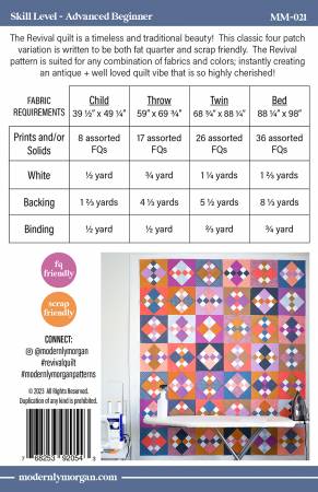 Revival Pattern – Coneflower Quilt Co