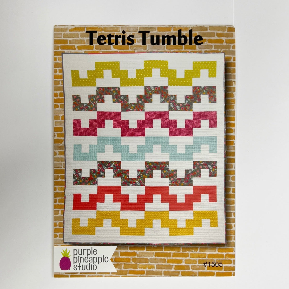 Tetris Tumble Pattern – Coneflower Quilt Co