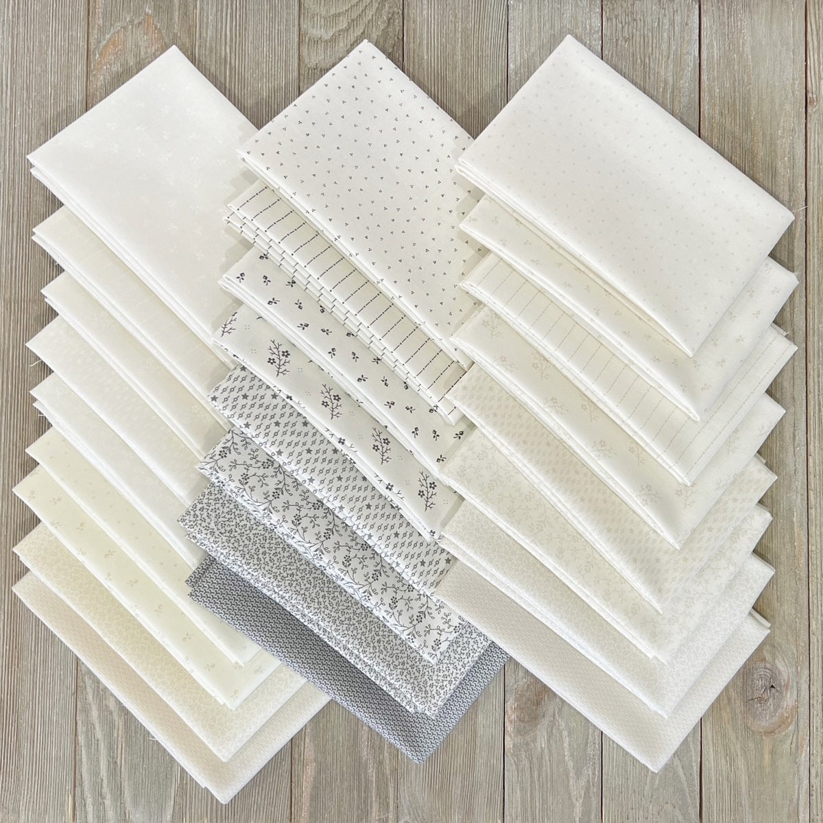 Itty Bitty Background Gatherings Fat Eighth Bundle – Coneflower Quilt Co