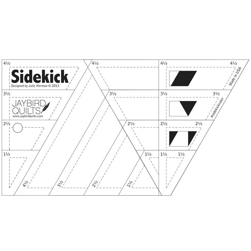 Sidekick Ruler – Coneflower Quilt Co
