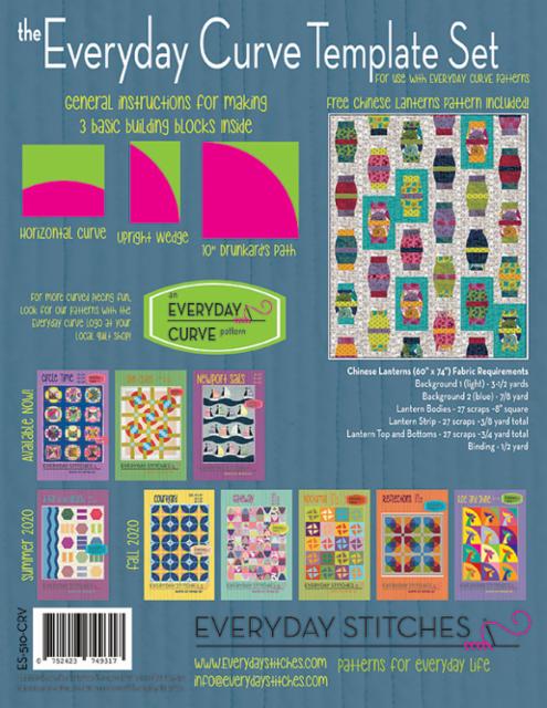 Everyday Curve Template Set – Coneflower Quilt Co
