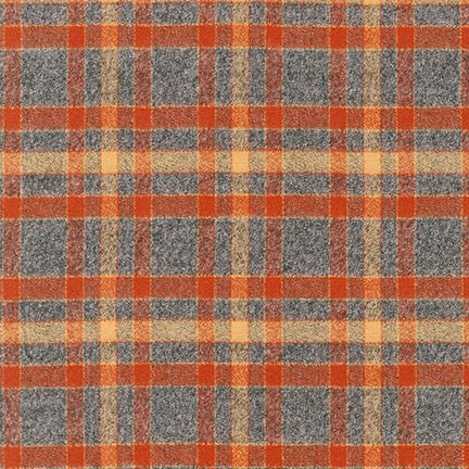 Mammoth Flannel, Rust – Coneflower Quilt Co